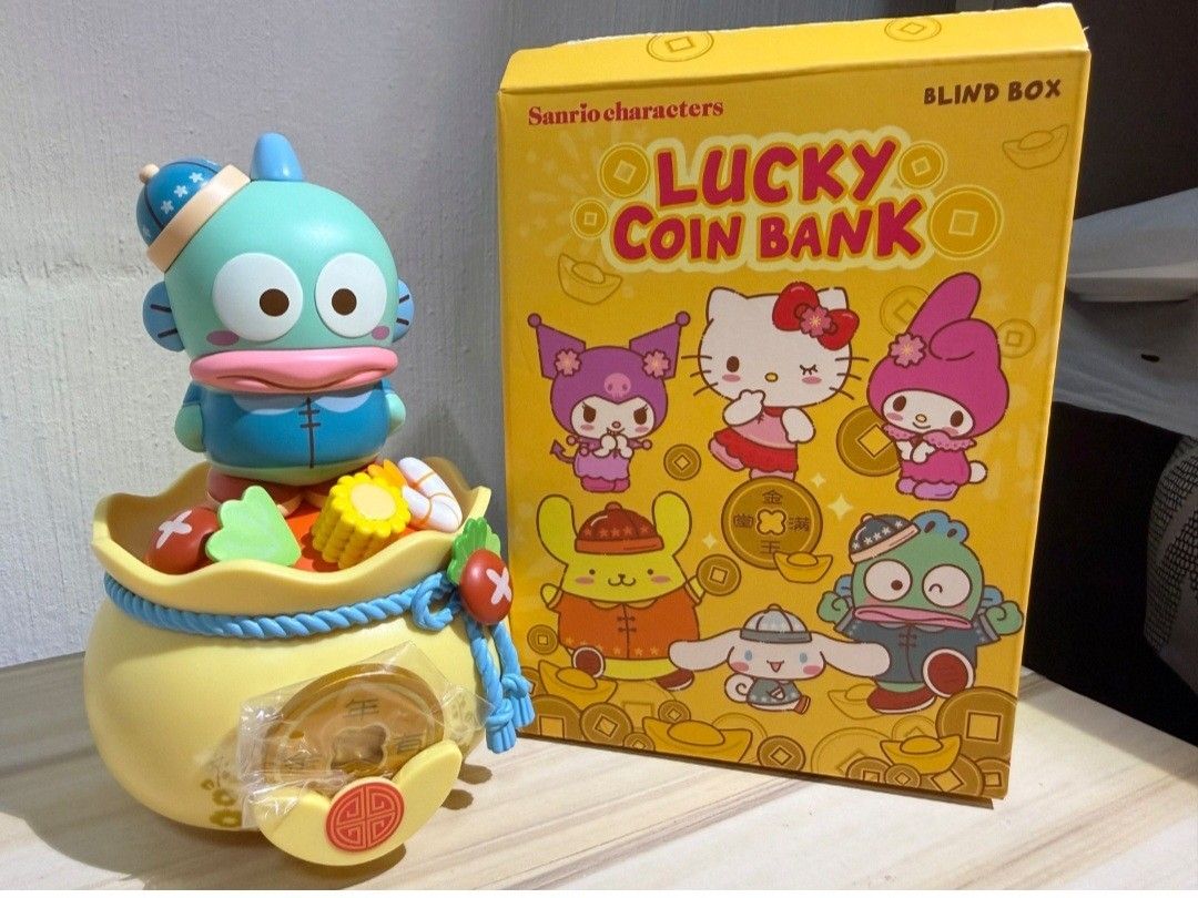 Sanrio Characters Lucky Coin Bank Blind Box, Hobbies & Toys, Toys ...