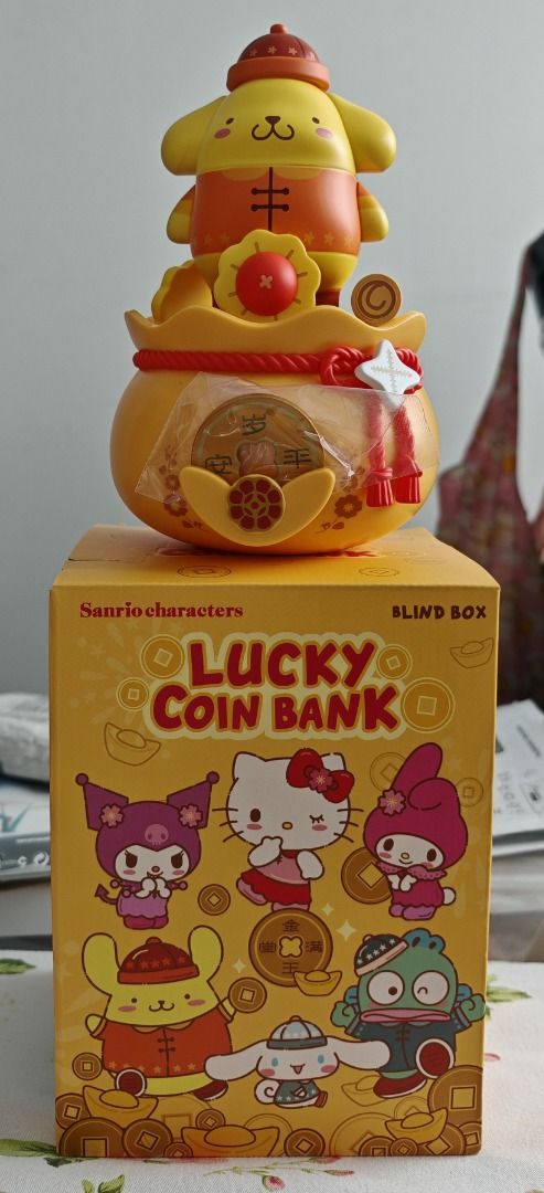 Sanrio Characters Lucky Coin Bank Blind Box, Hobbies & Toys, Toys ...