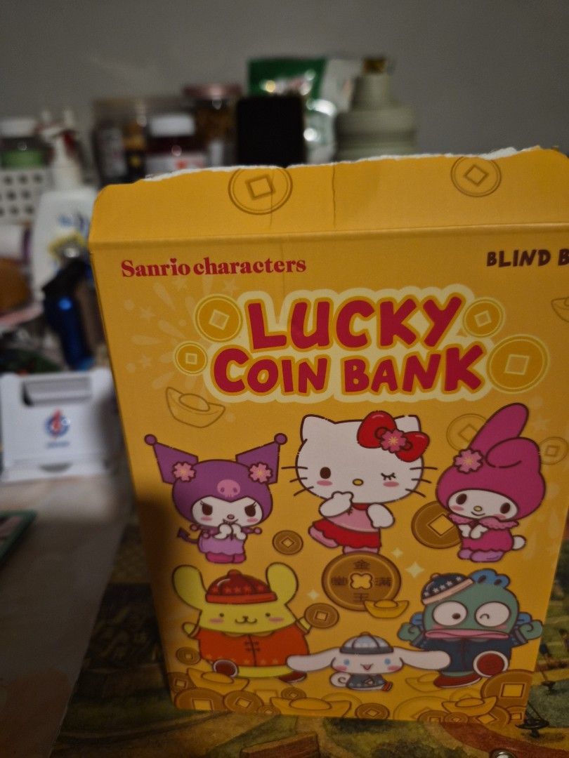 Sanrio Lucky Coin Bank Blind Box ( Hello Kitty ), Hobbies & Toys, Toys ...