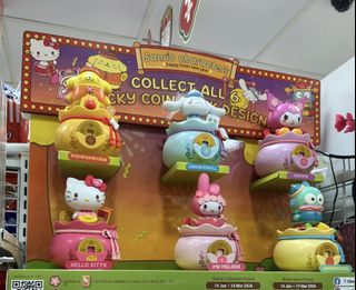 [multiple stock] Sanrio Lucky Coin Bank Blind Box , Hobbies & Toys ...