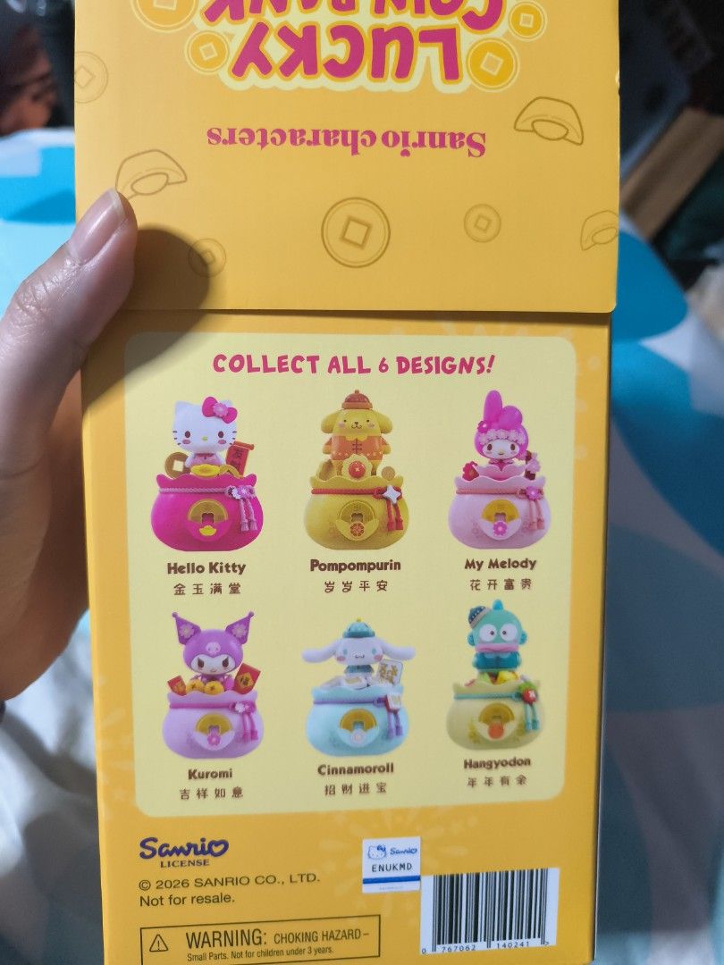 Sanrio Lucky Coin Bank pompompurin, Hobbies & Toys, Memorabilia ...