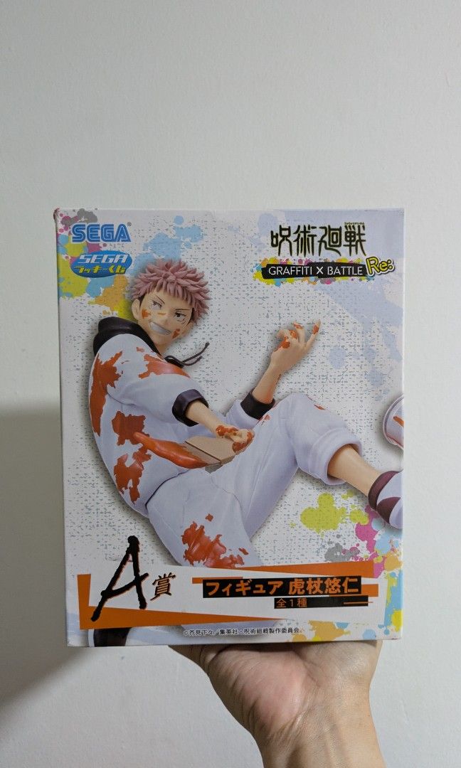 Sega jujutsu Kaisen Graffiti x Battle Re: Kuji - Prize A Itadori Yuji ...