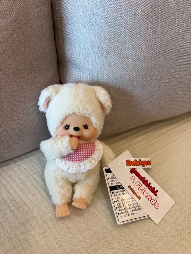 Sekiguchi Monchhichi Sheep, Hobbies & Toys, Toys & Games on Carousell
