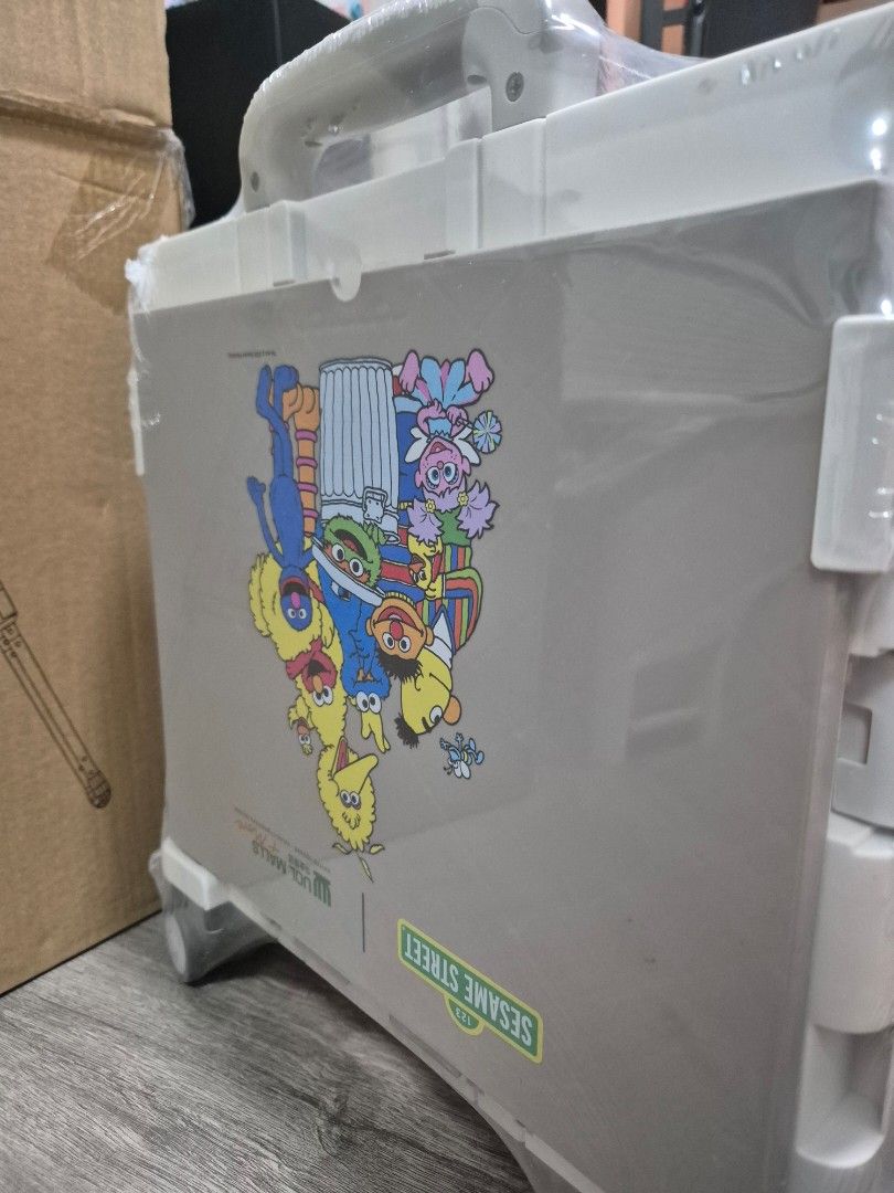 Sesame Street Foldable Trolley, Furniture & Home Living, Home ...