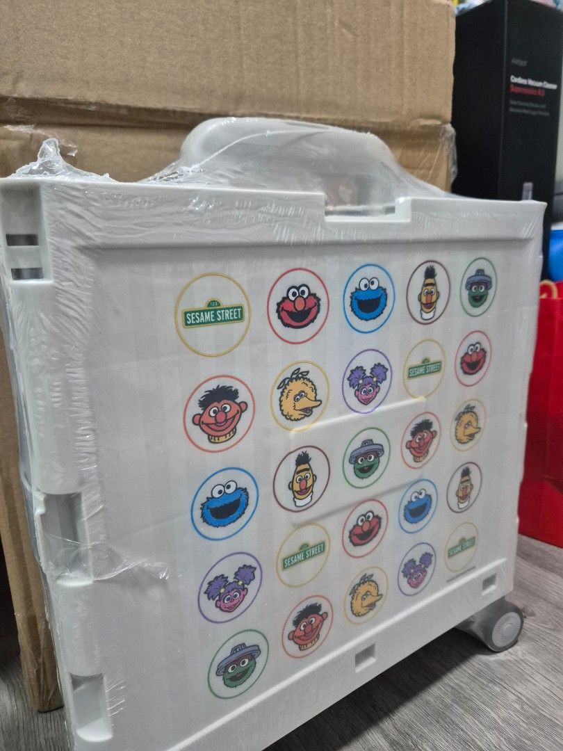 Sesame Street Foldable Trolley, Furniture & Home Living, Home ...