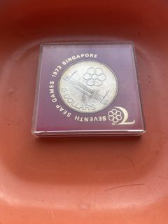 1983 Singapore 12th SEA Games 5 Dollars Coin, Hobbies & Toys ...