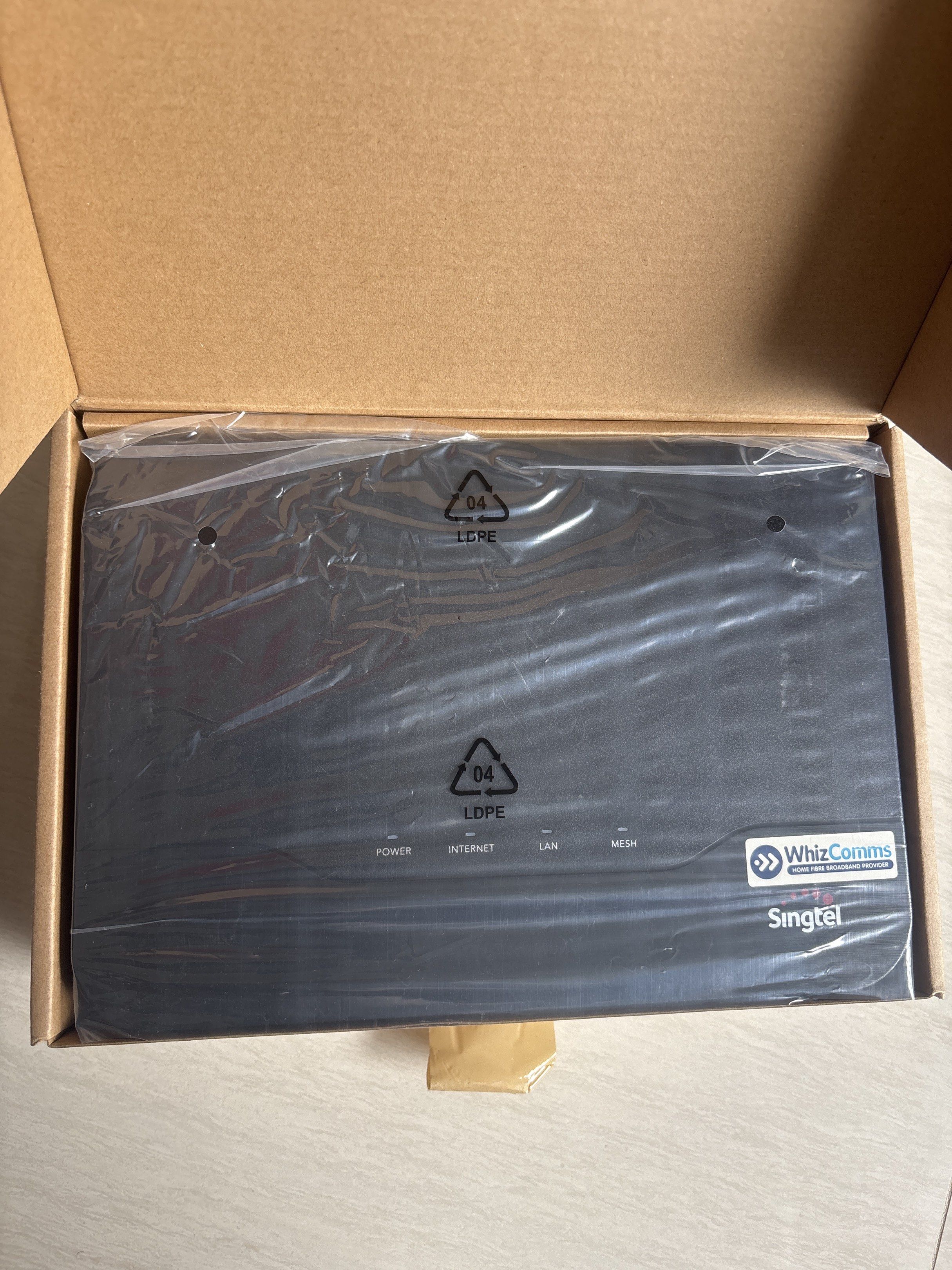 Singtel Mesh Router - Consistent WiFi Coverage, Computers & Tech, Parts ...