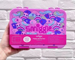 Smiggle small lunch bento box with dividers, Hobbies & Toys, Stationery ...