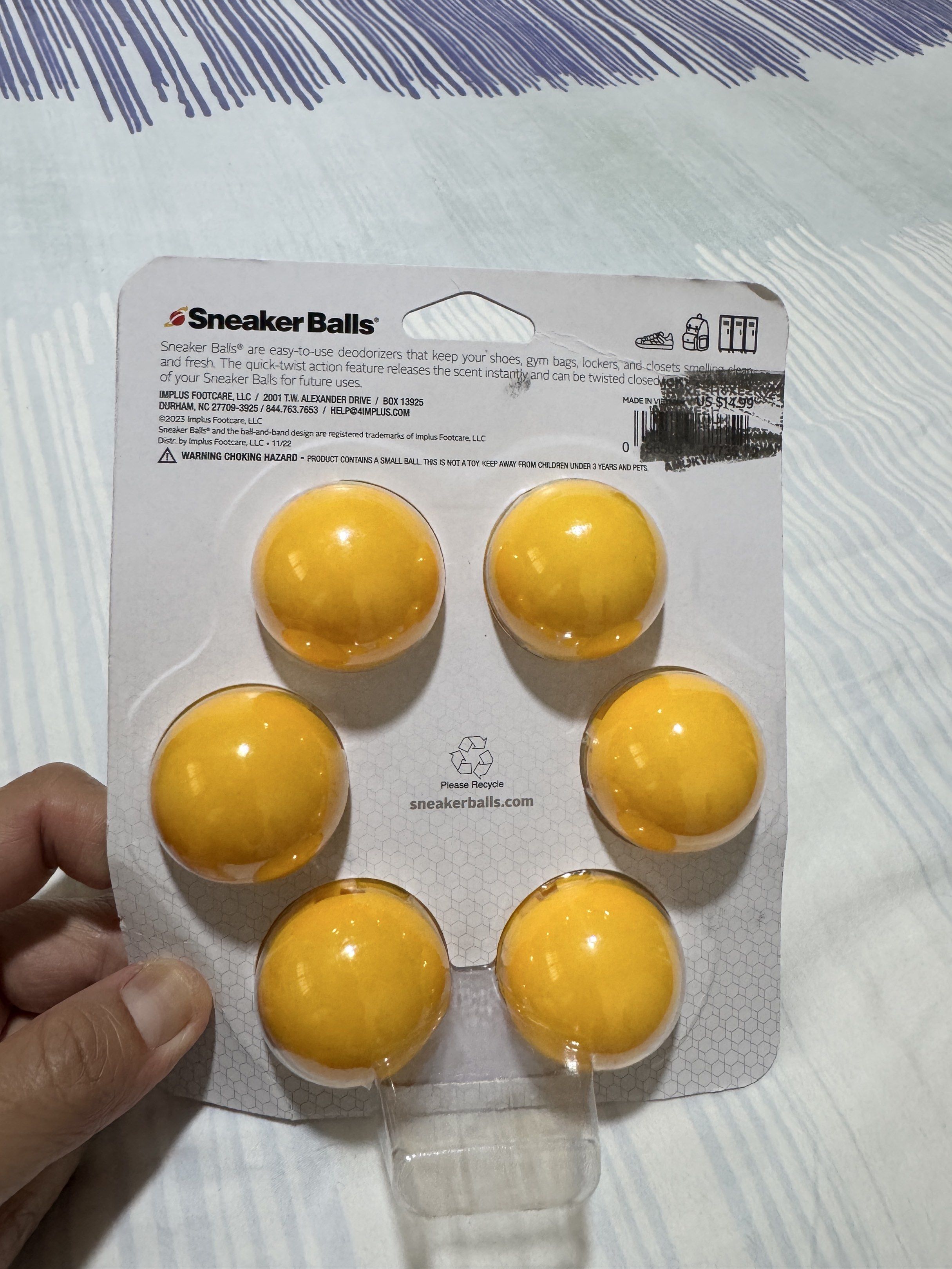 Sneaker Balls Emoji Deodorizers - Fresh & Clean Scent, Beauty ...