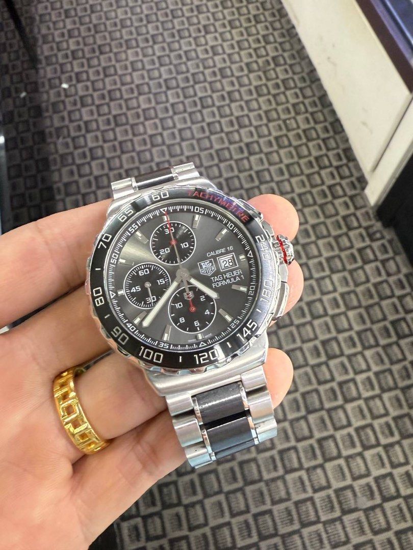 TAG HEUER FORMULA 1 SWISS MADE AUTOMATIC CHRONOGRAPH CAU2011, Men's ...