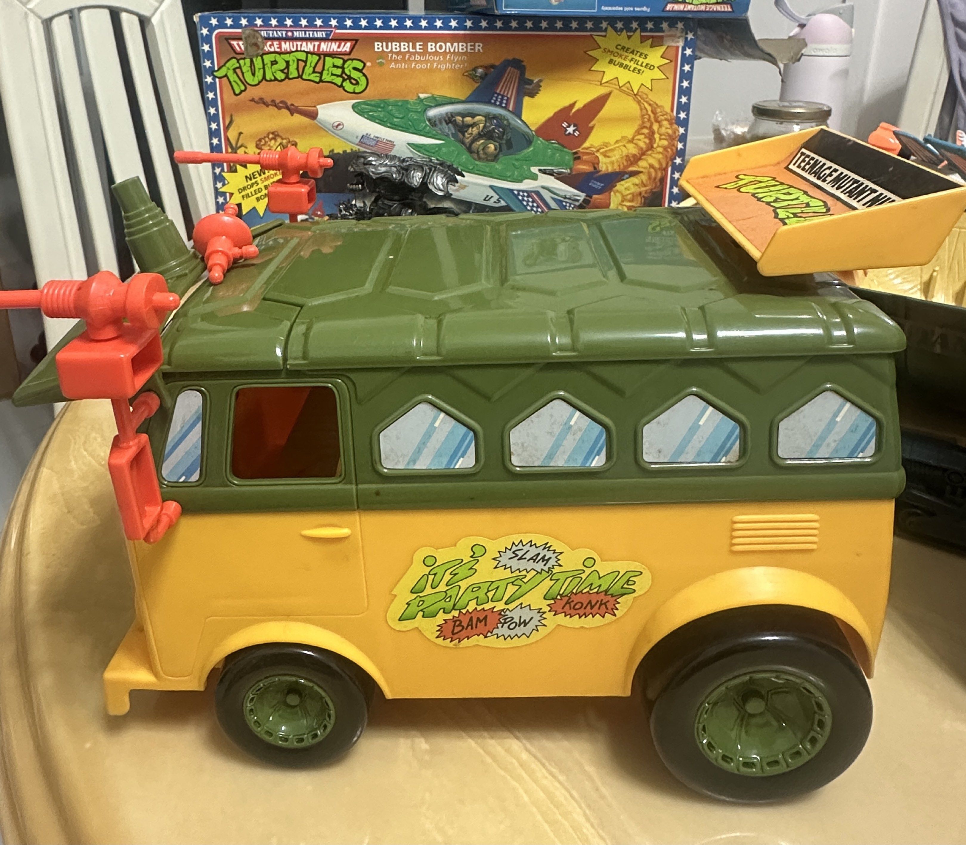 1989 Playmates Teenage Mutant Ninja Turtles Turtle Party Wagon, Hobbies ...