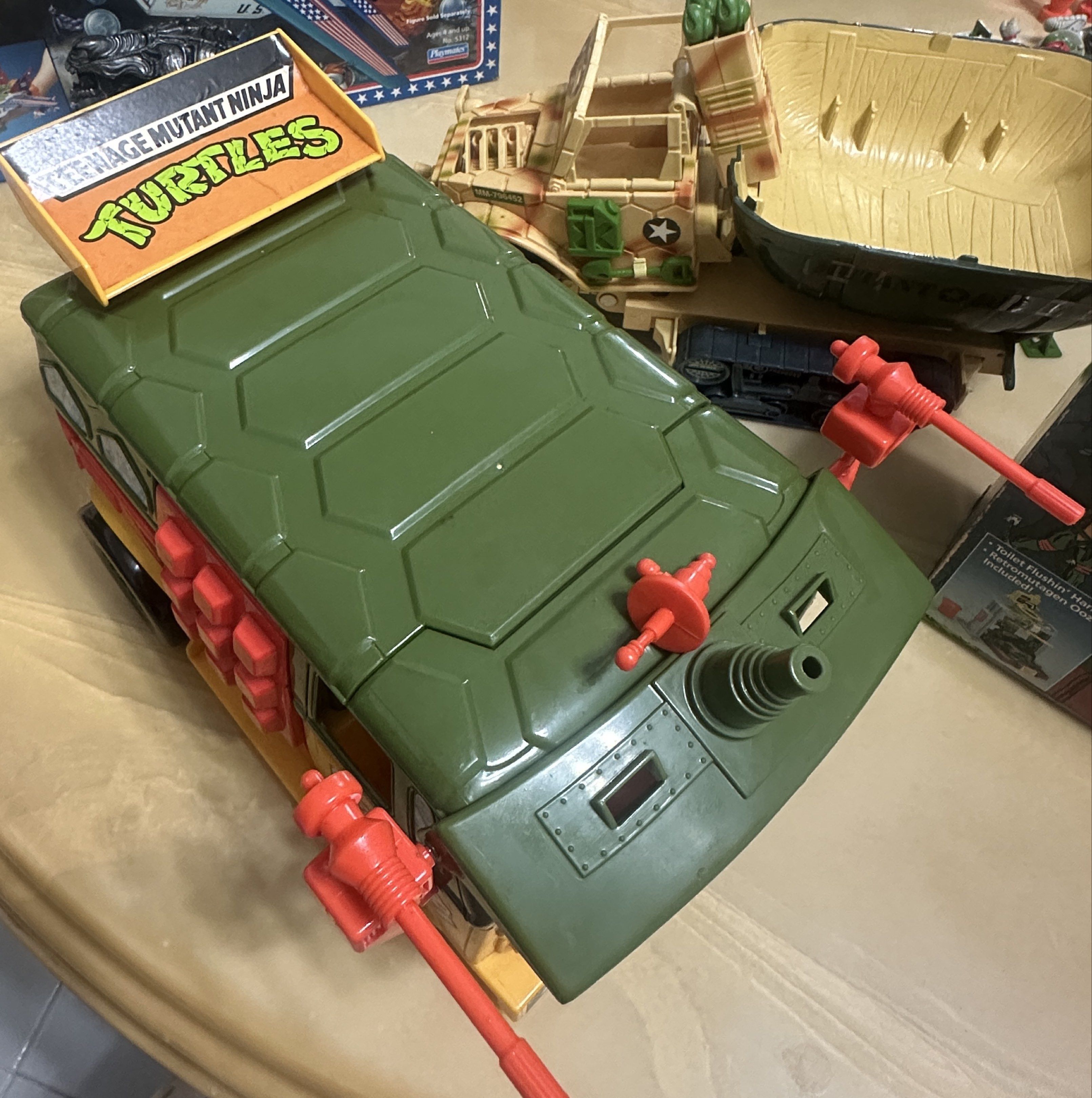 1989 Playmates Teenage Mutant Ninja Turtles Turtle Party Wagon, Hobbies ...