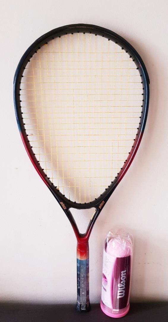 Tennis racquet Prince Extender Thunder Racket, Sports Equipment, Sports ...