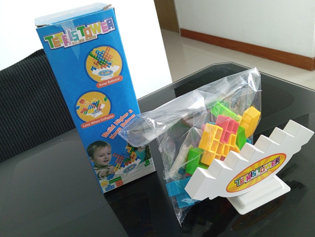 Tetris Tower Balancing Game, Hobbies & Toys, Toys & Games on Carousell