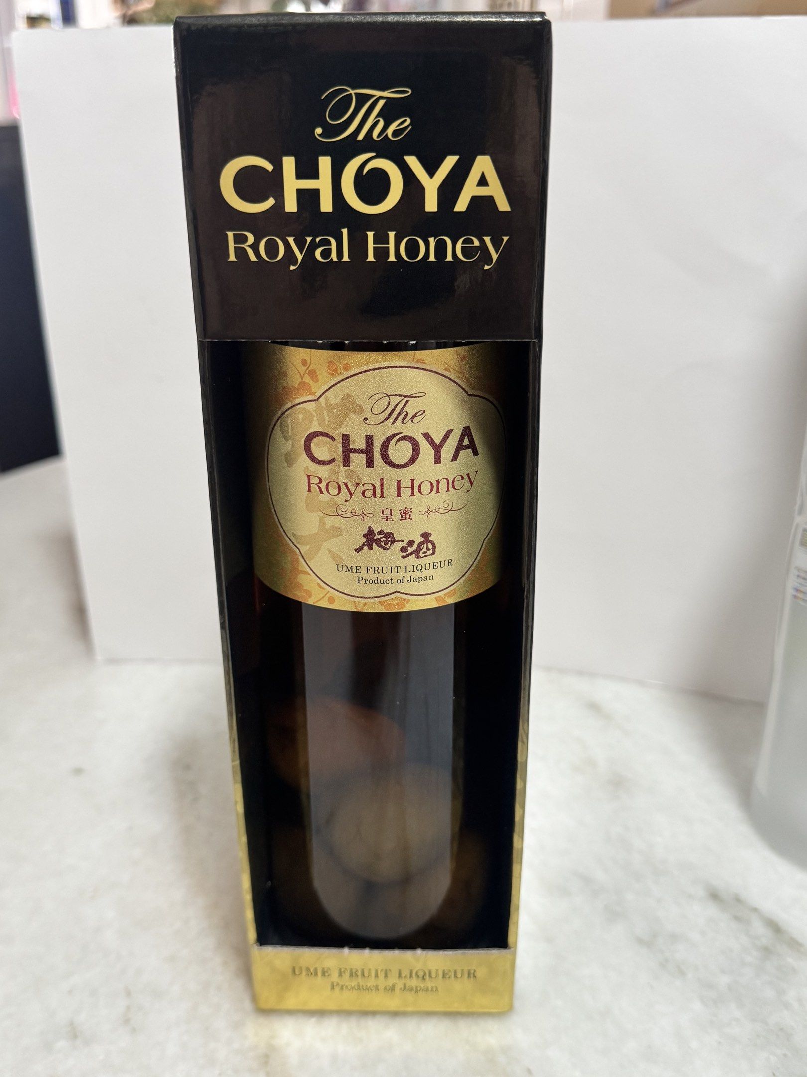 The Choya Royal Honey Ume Fruit Liqueur 700ml, Food & Drinks, Alcoholic ...