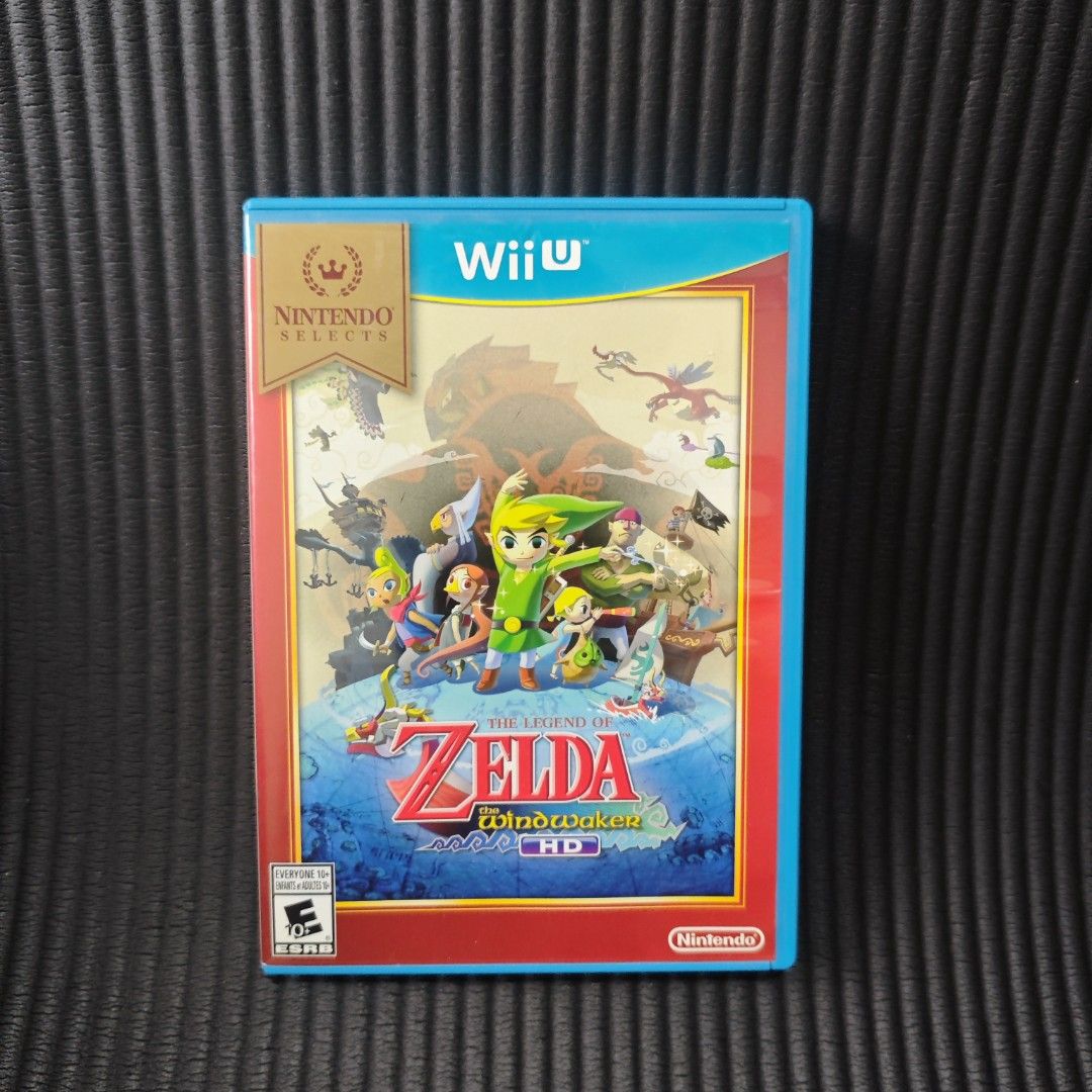 The Legend of Zelda The Wind Waker HD Wii U Game Preloved, Video Gaming, Video Games, Nintendo ...