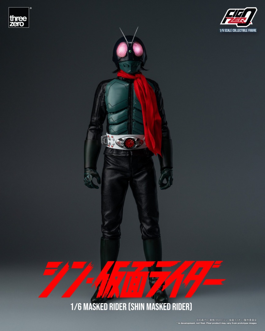 Threezero 1/6 Masked Rider (SHIN MASKED RIDER), Hobbies & Toys, Toys ...