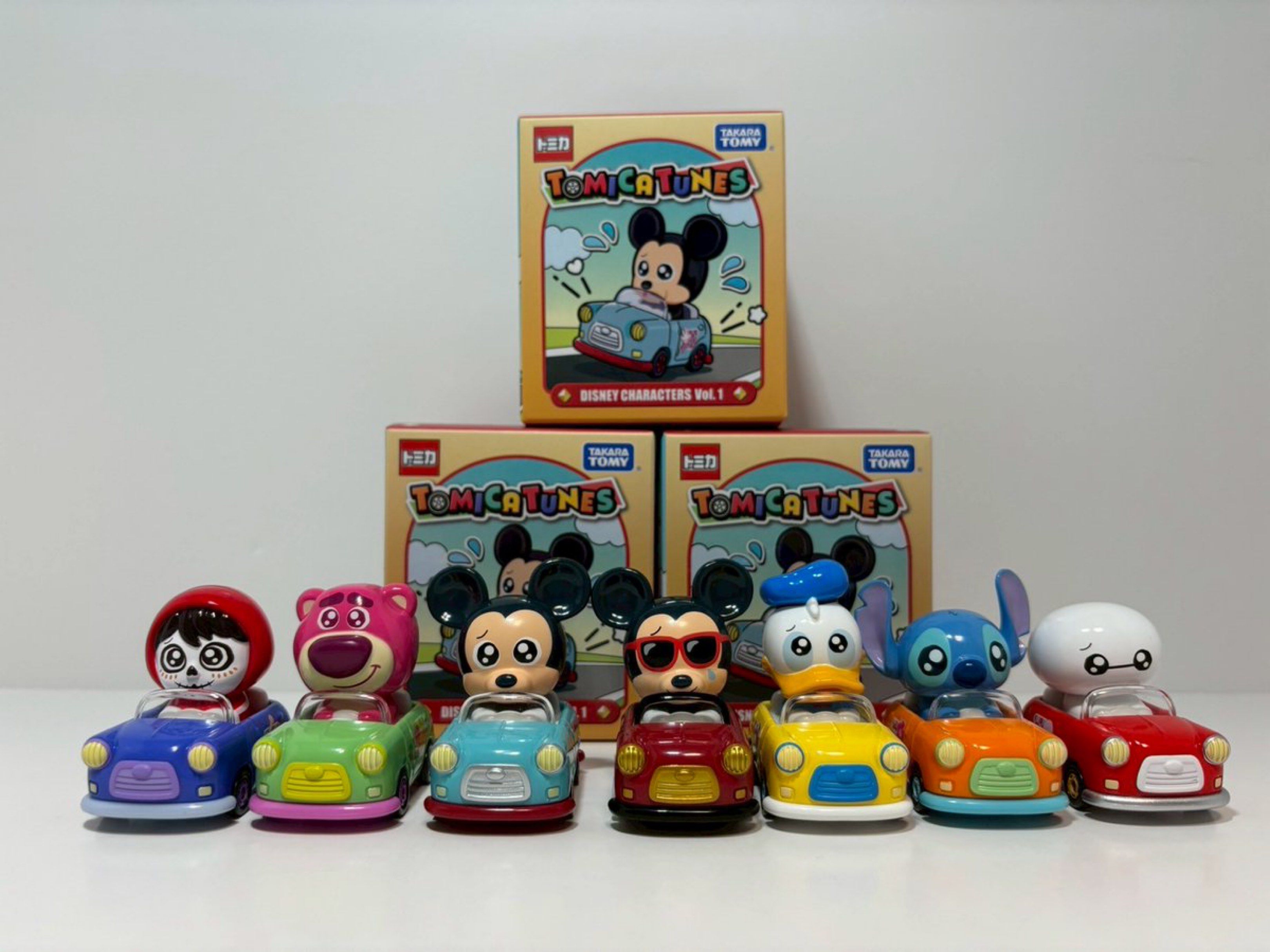 Tomica Tunes Disney Characters Volume 1 Stitch Baymax Mickey Mouse ...