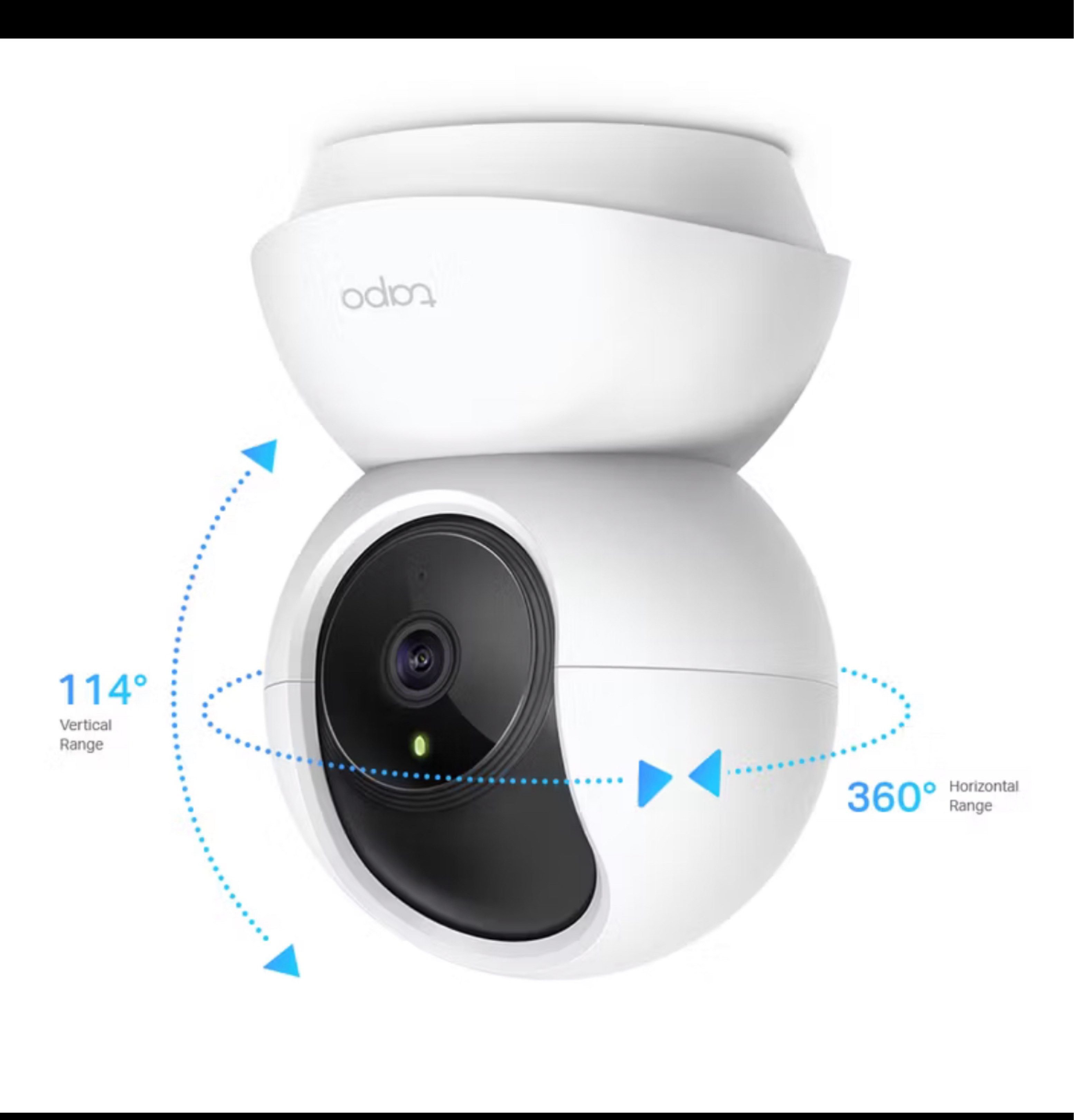 TP-Link Tapo C200C Full HD Pan / Tilt Wireless WiFi CCTV Home Security ...