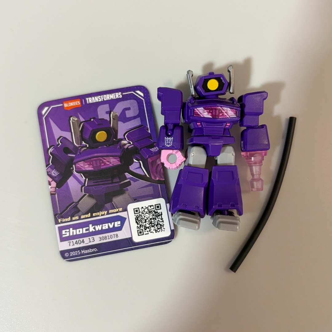 Transformers Blokees Shockwave, Hobbies & Toys, Toys & Games on Carousell