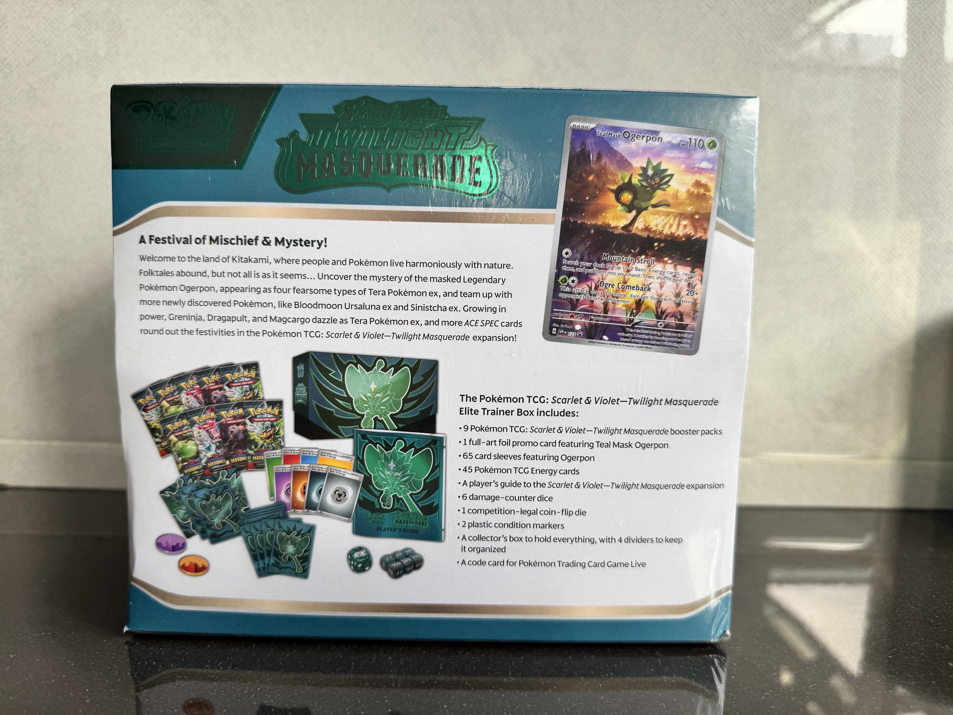 🔥Twilight Masquerade Elite Trainer Box ETB Pokemon TCG: Scarlet ...