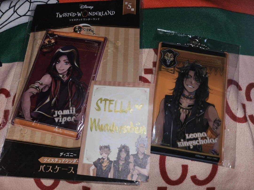 Twisted Wonderland Assorted Merch pt. 1, Hobbies & Toys, Memorabilia & Collectibles, Fan ...