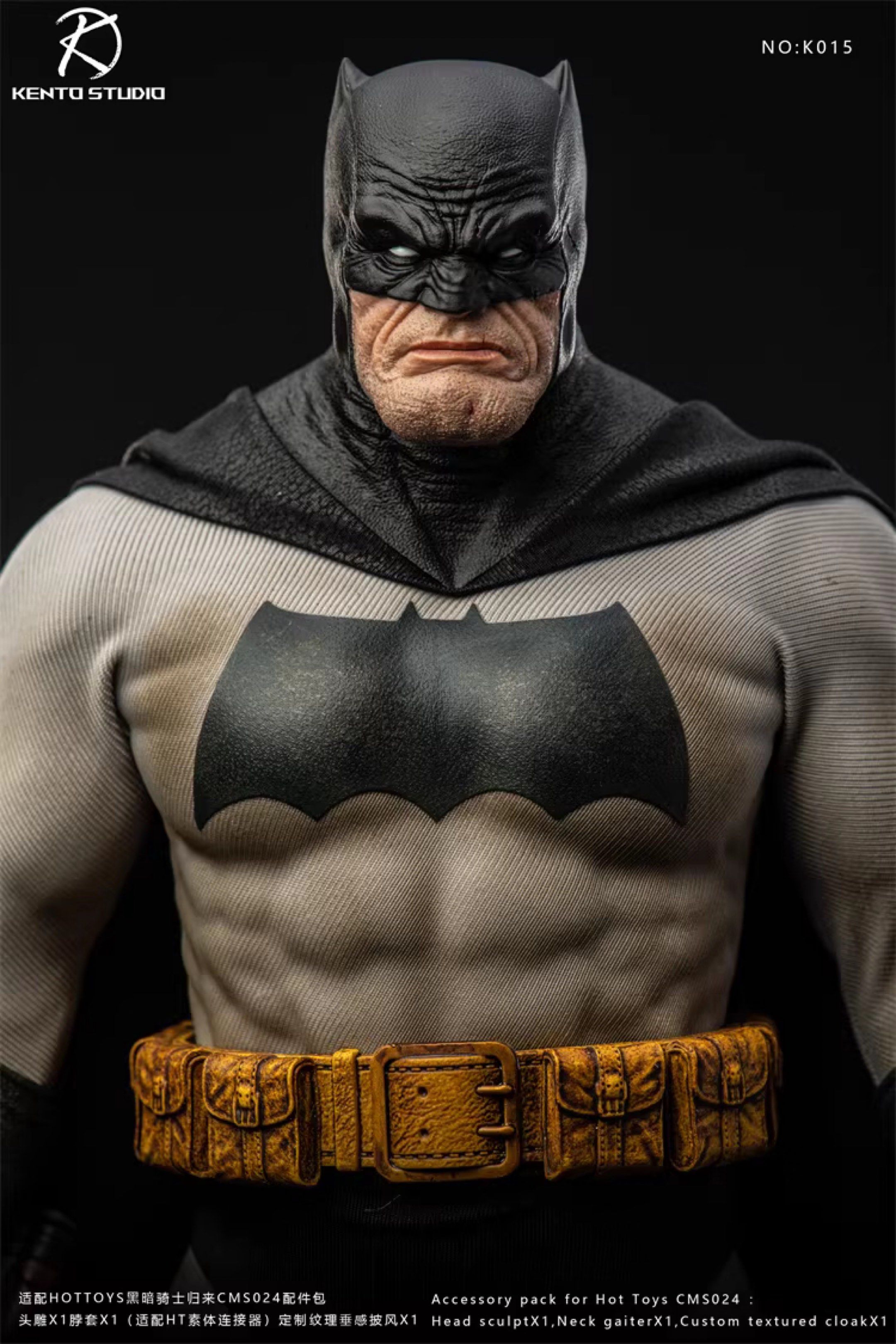 👉Upcoming Preorder ‼️ KENTO STUDIO Black Return Batman 1/6 Head Sculpt ...