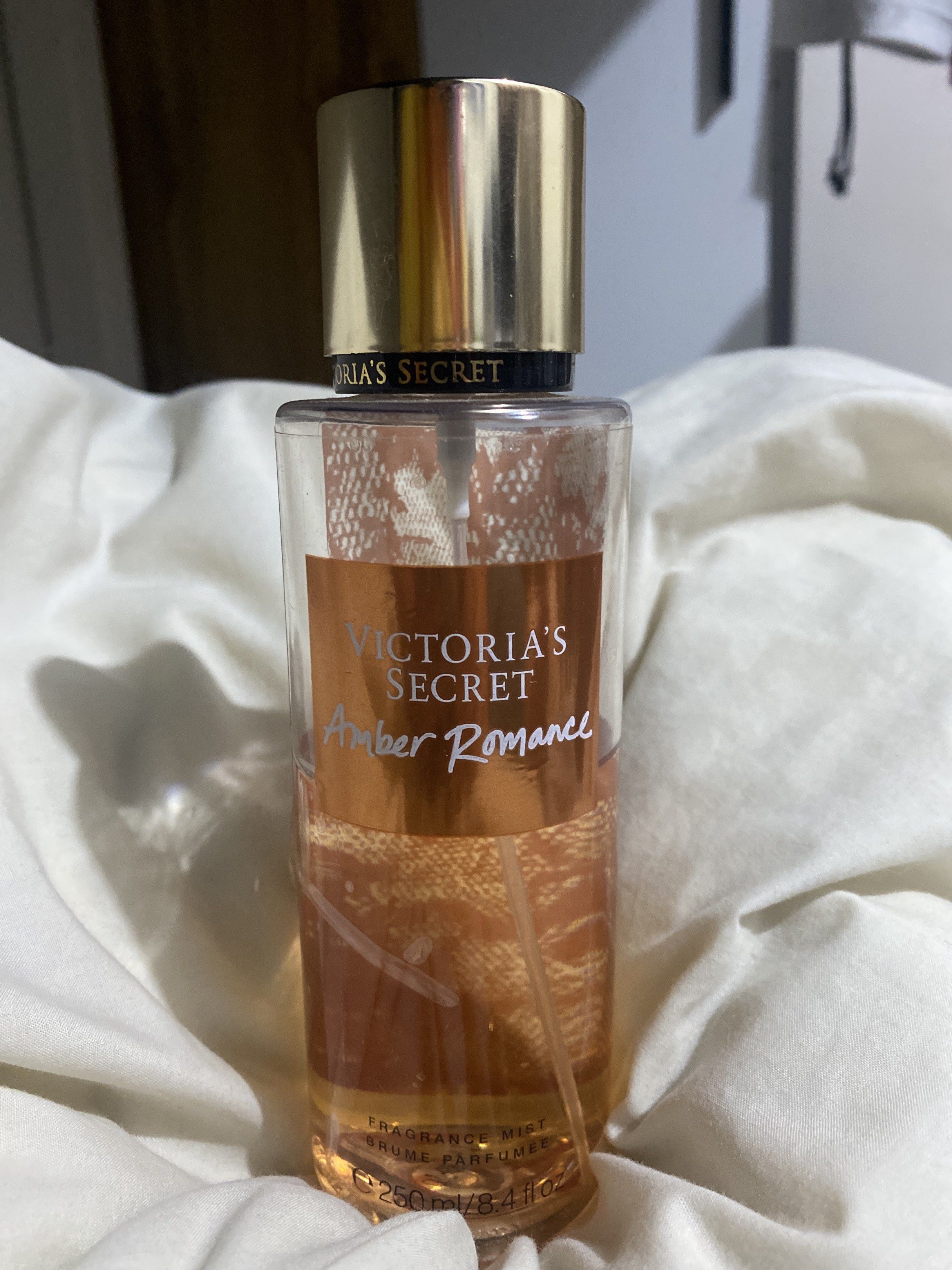 Victoria's Secret Amber Romance Fragrance Mist, Beauty & Personal Care ...