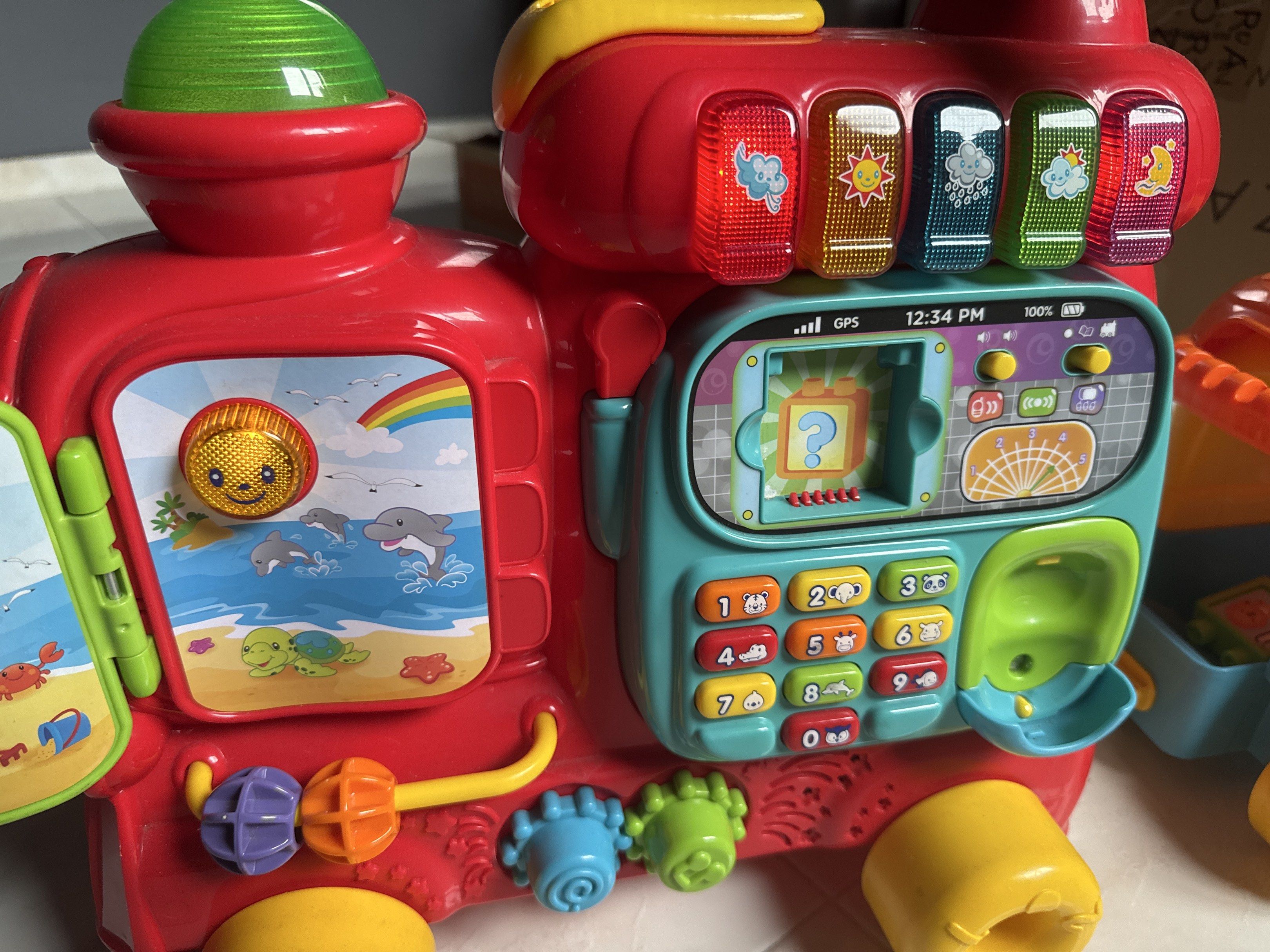 VTech Sit-to-Stand Train, Babies & Kids, Infant Playtime on Carousell