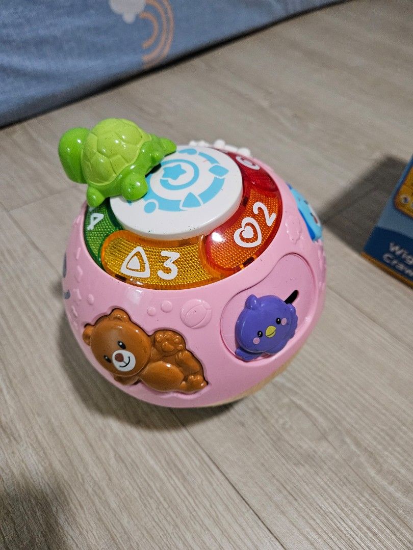 VTech Wiggle & Crawl Ball, Babies & Kids, Infant Playtime on Carousell