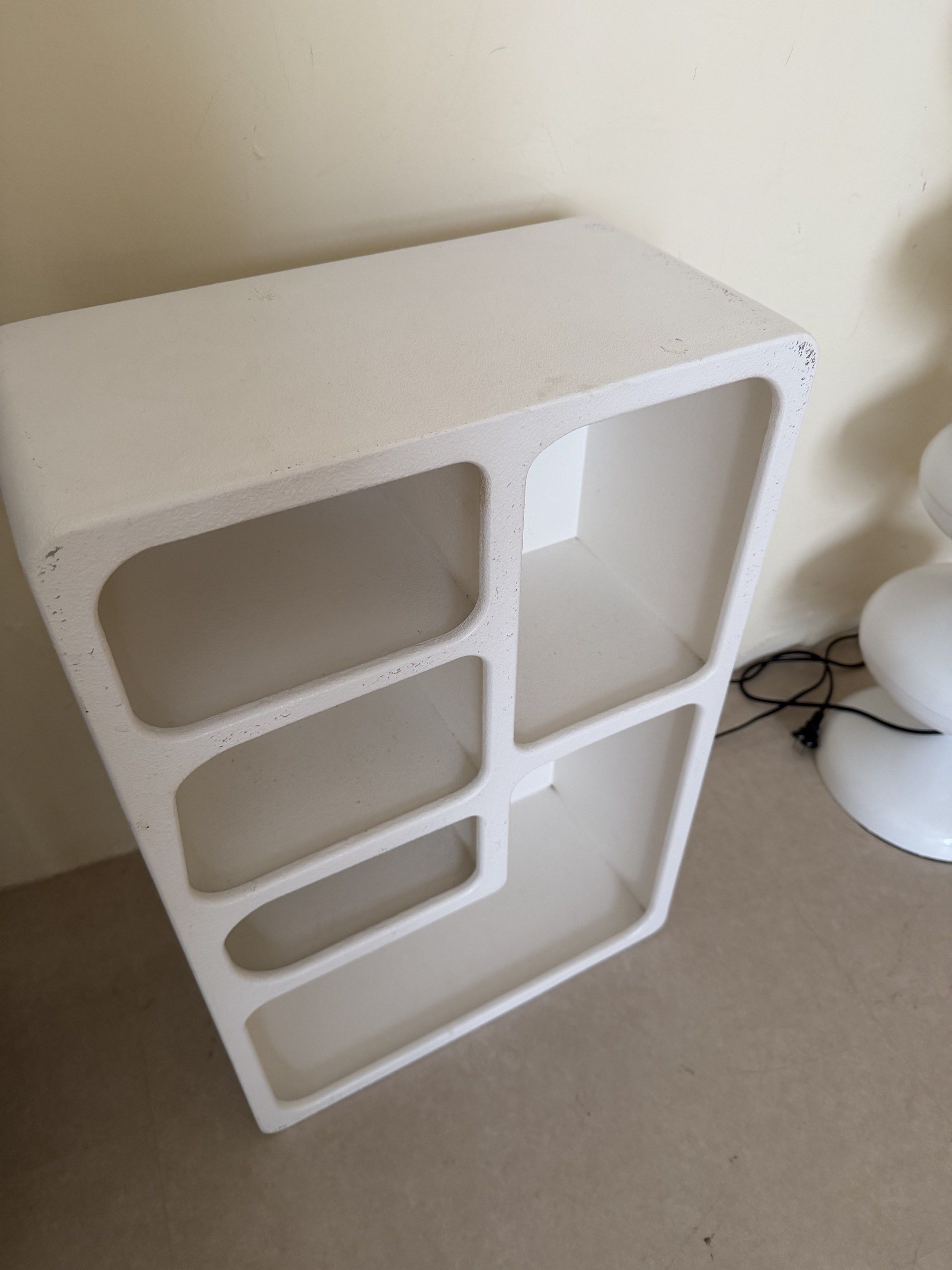 White Modern Shelving Unit, Furniture & Home Living, Furniture, Shelves ...