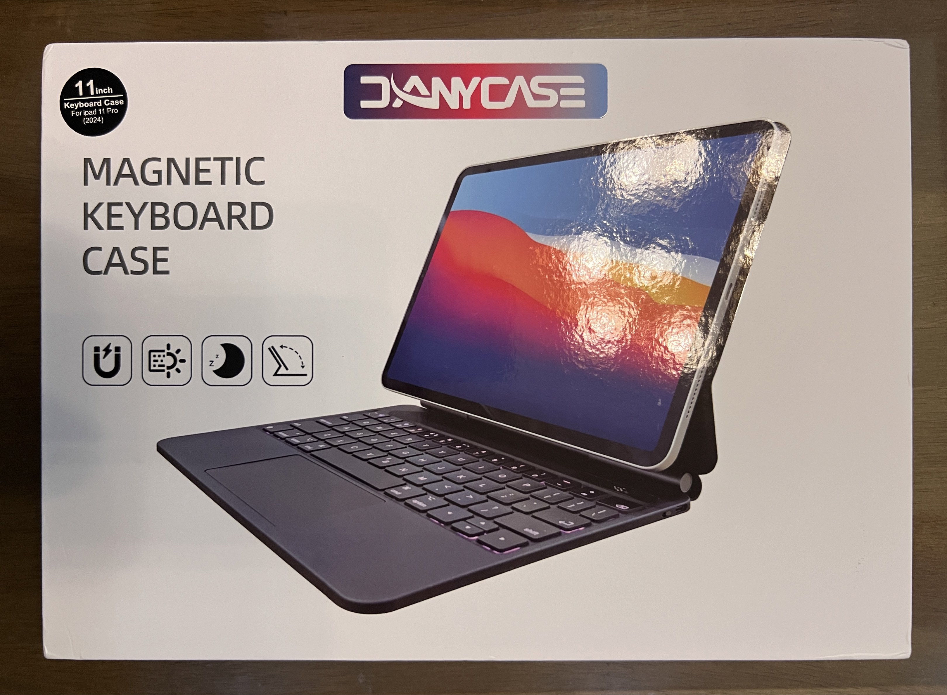 Wireless Magnetic Keyboard Case for iPad Pro 11 inches M4 2024 ...