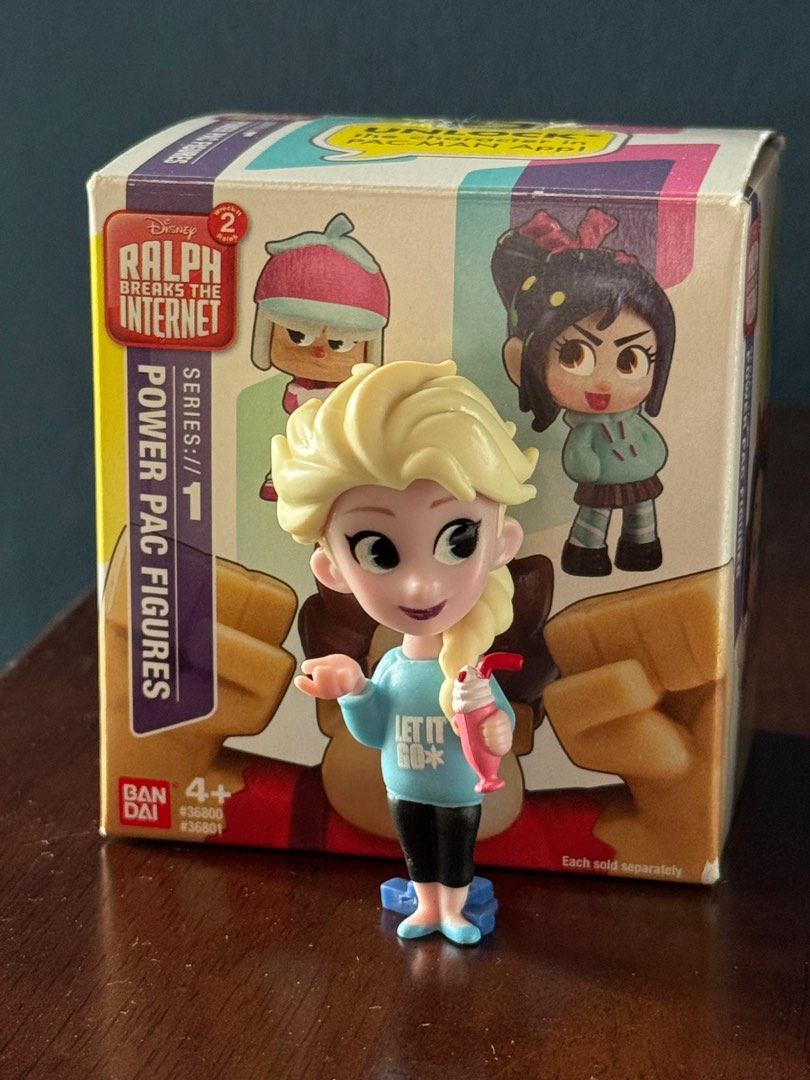 Wreck It Ralph Power Pac Series: Elsa Figure, Hobbies & Toys, Toys ...