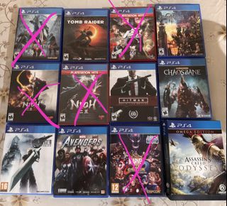 PS5 Games Collection, Video Gaming, Video Games, PlayStation on Carousell
