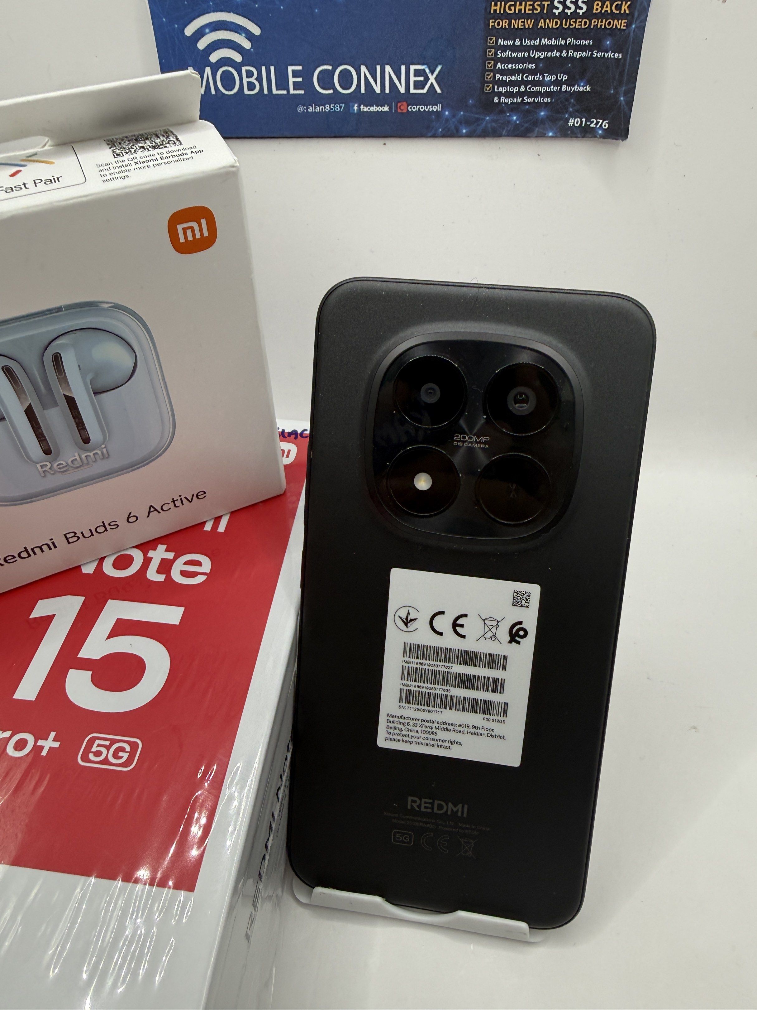 Xiaomi Redmi note 15 pro + Black 512GB, Mobile Phones & Gadgets, Mobile ...