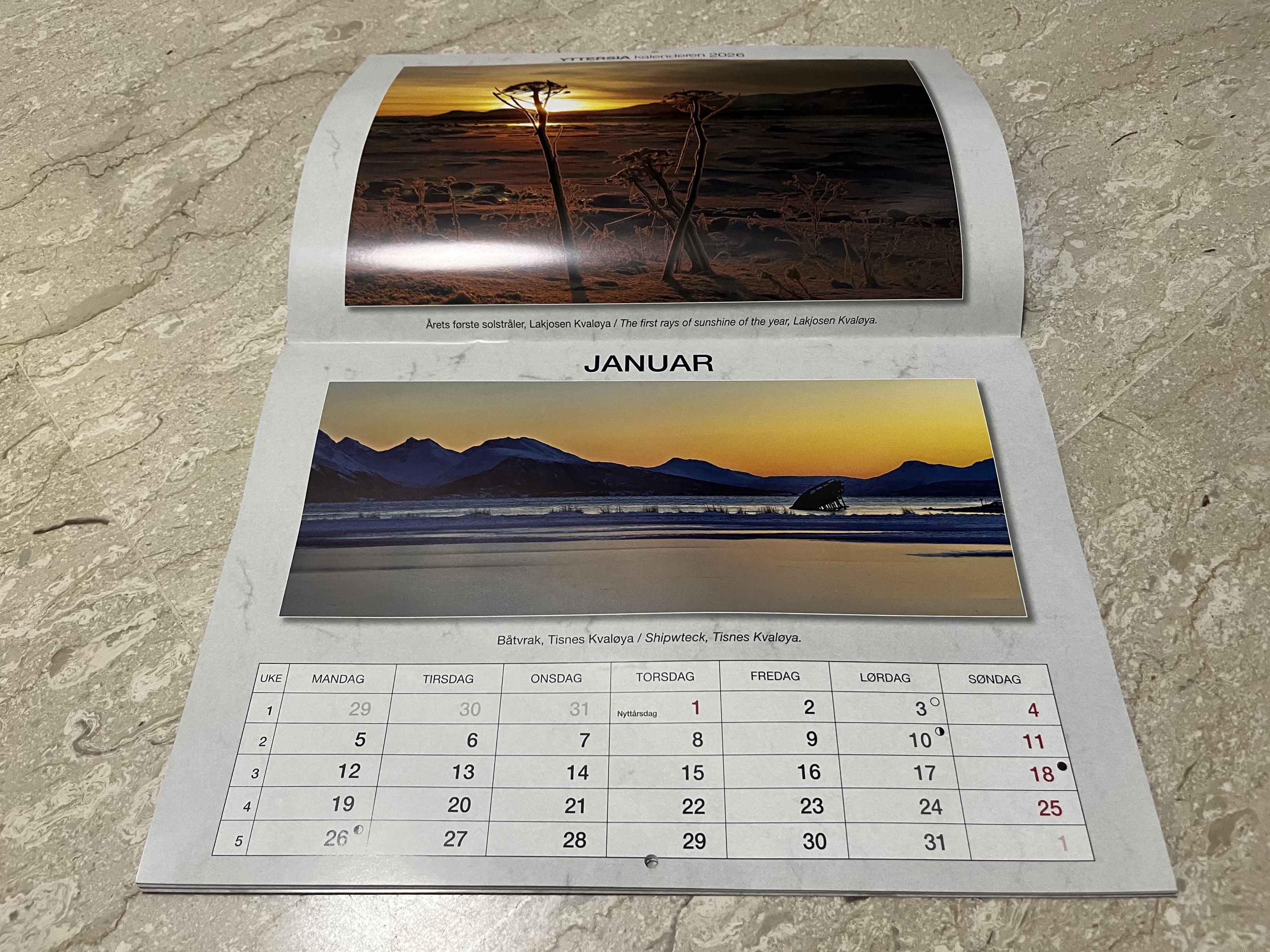 Year Calander 2026, Everything Else on Carousell