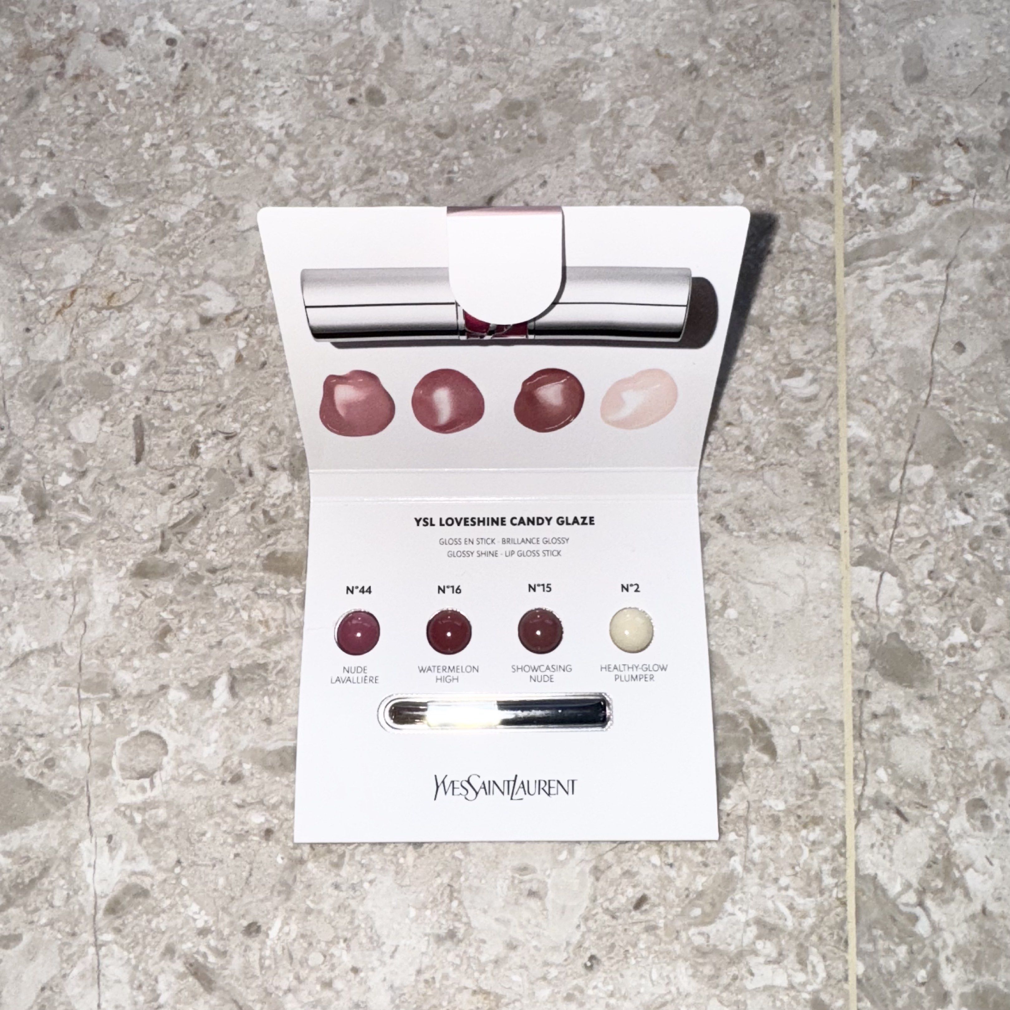 YSL Loveshine Candy Glaze Tester Sample Kit, Beauty & Personal Care ...