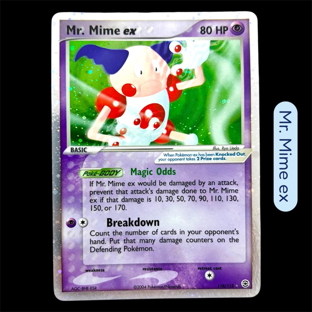 2004 Pokemon Card Pocket Monsters Vintage Ex Fire Red Leaf Green Mr ...