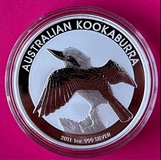 2018 1 oz Silver Australian Kookaburra Coin, Hobbies & Toys ...