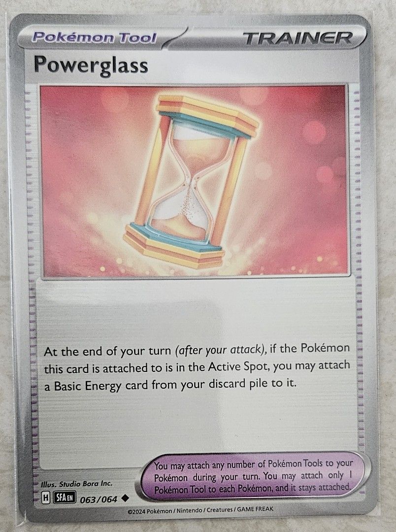 2024 Pokemon Shrouded Fable 063 Powerglass, Hobbies & Toys, Toys ...