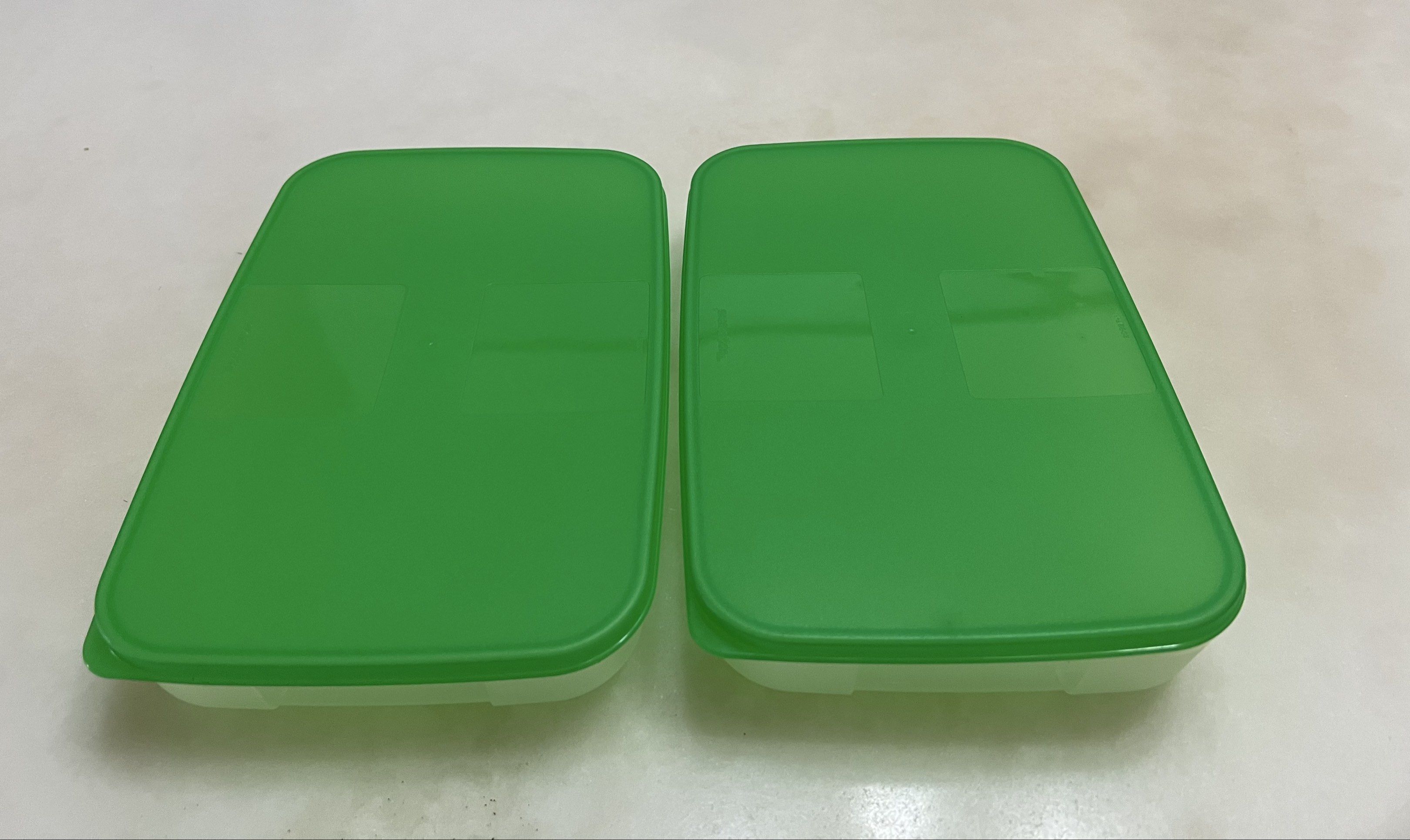 2 pieces Tupperware Food Safe Food Storage Containers / Boxes (1 for ...