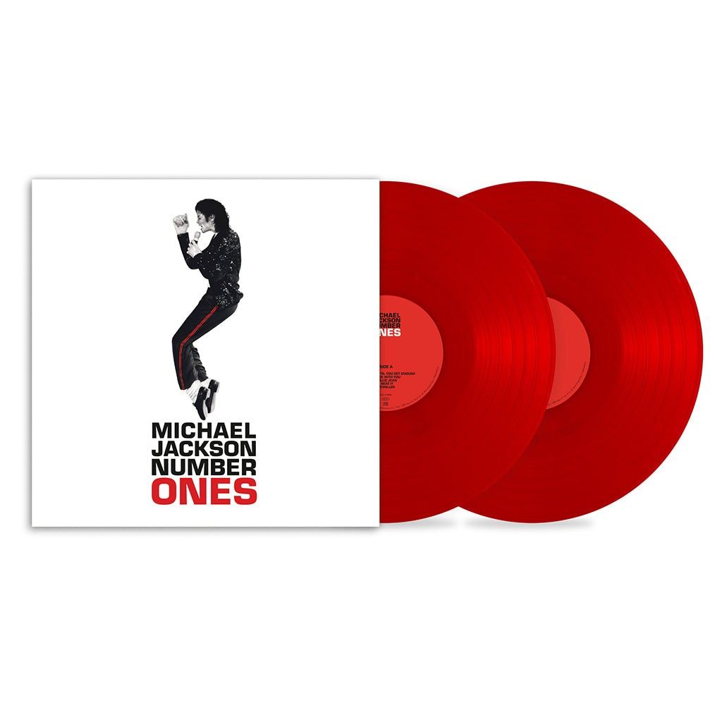 2LP : Michael Jackson - Number Ones ( Solid Red Vinyl), Hobbies & Toys ...