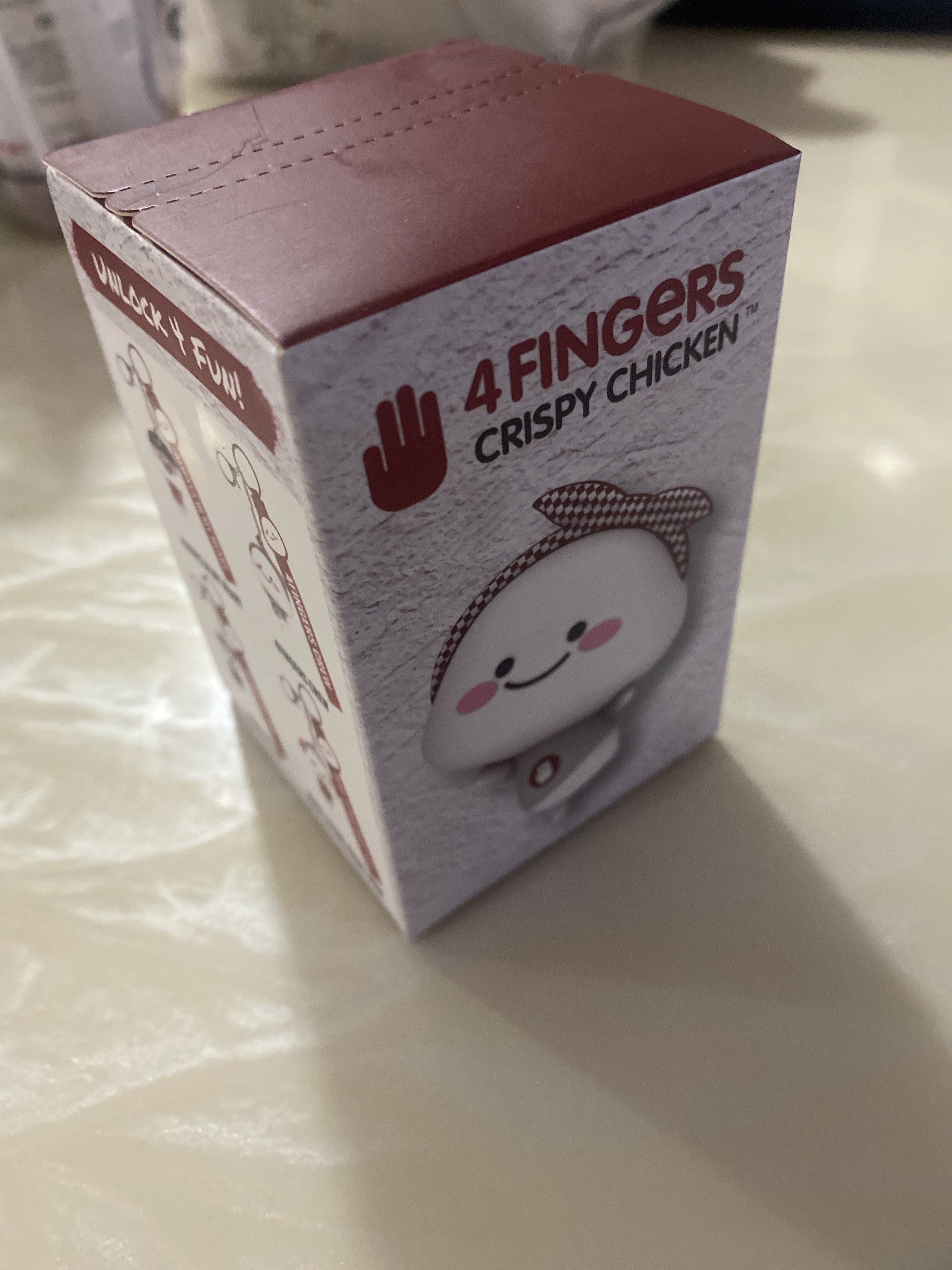 4 Fingers Crispy Chicken Keychain - Blind Box, Hobbies & Toys, Toys ...