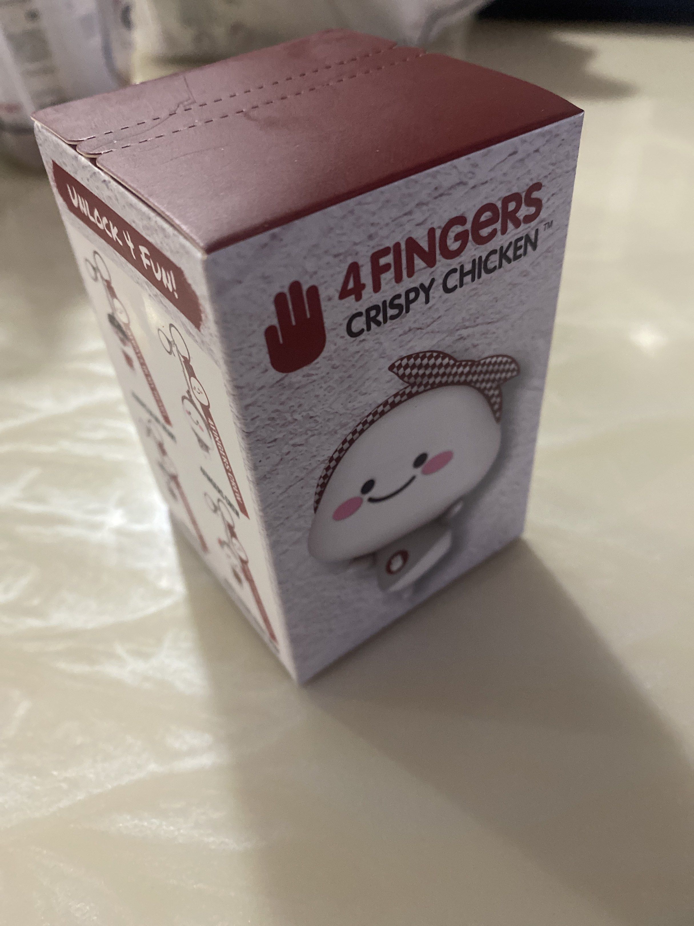 4 Fingers Crispy Chicken Keychain - Blind Box, Hobbies & Toys, Toys ...