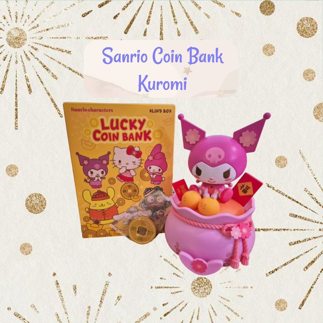 7 Eleven 7-11 Singapore X Play Nation Sanrio blind box lucky coin bank ...