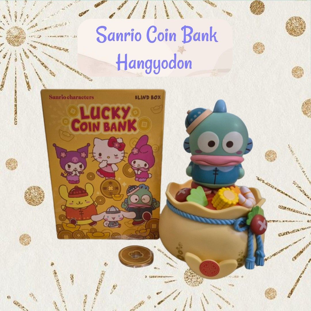 7 Eleven 7-11 Singapore X Play Nation Sanrio blind box lucky coin bank ...