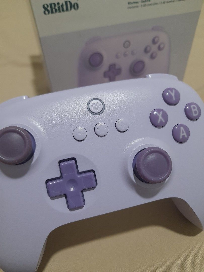 8BitDo Ultimate C 2.4G Wireless Controller - Purple, Video Gaming ...