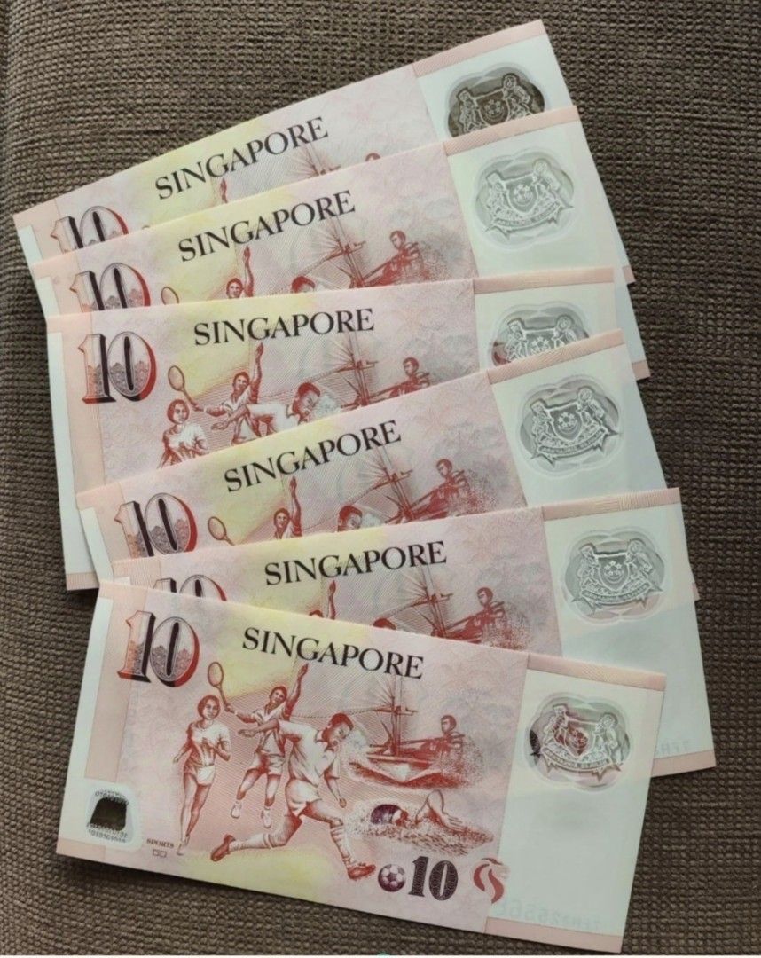 8H8T Spore $10 Portrait fancy 8 number banknote, Hobbies & Toys ...