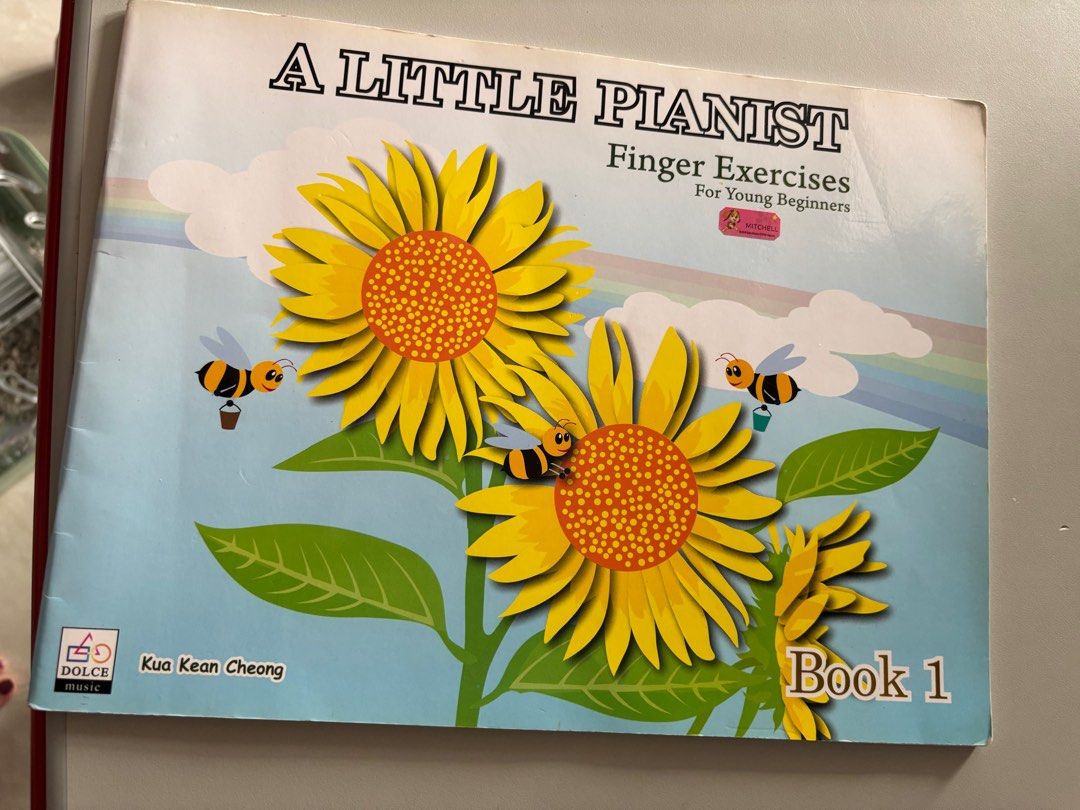 A Little Pianist Book 1 - Finger Exercises, Hobbies & Toys, Books ...