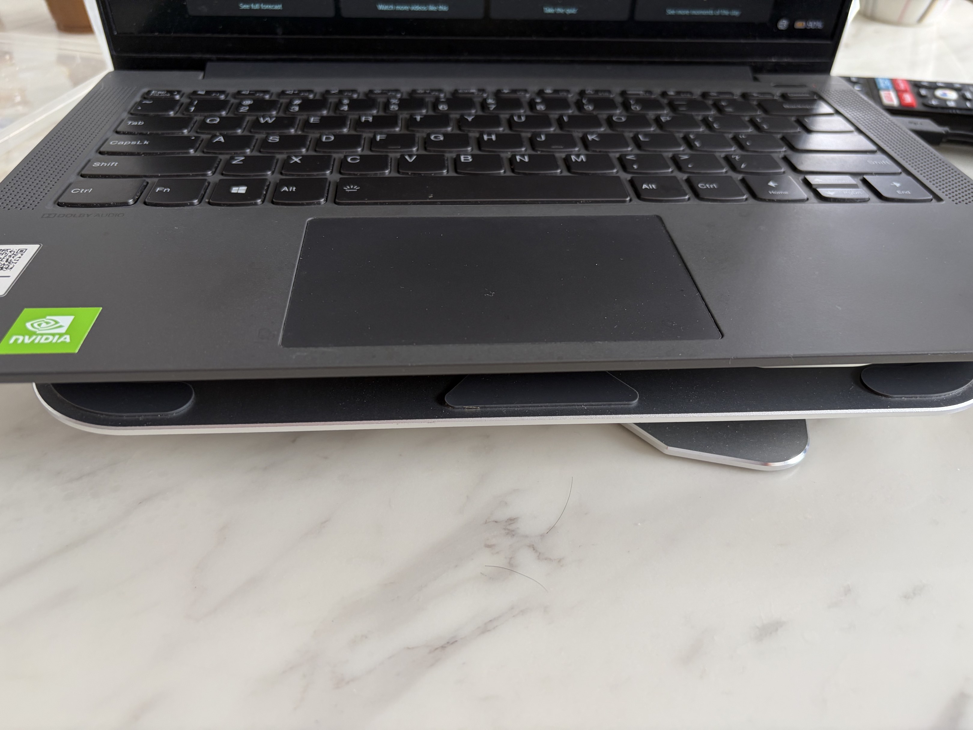 Adjustable Aluminum Laptop Stand, Computers & Tech, Parts & Accessories ...